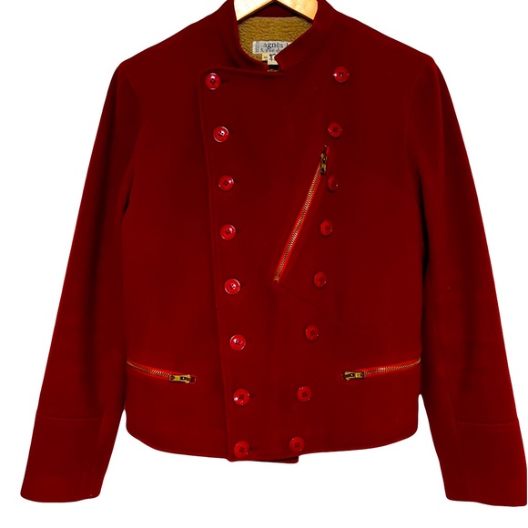Agnes B. | Jackets & Coats | Vintage Wool Cropped Jacket | Poshmark